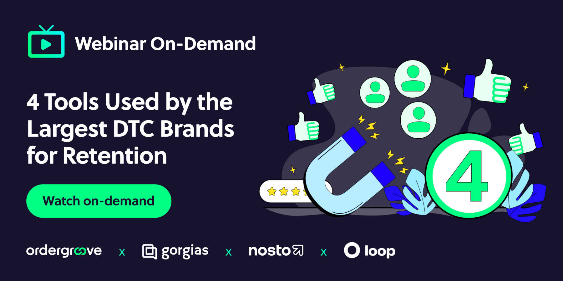 4 Tools Used by the Largest DTC Brands for Retention